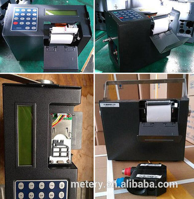 Portable SD Card ultrasonic flow meter with built-in printer MT100PU supplier