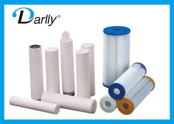Spun polypropylene melt blown filter for drinking water treatment