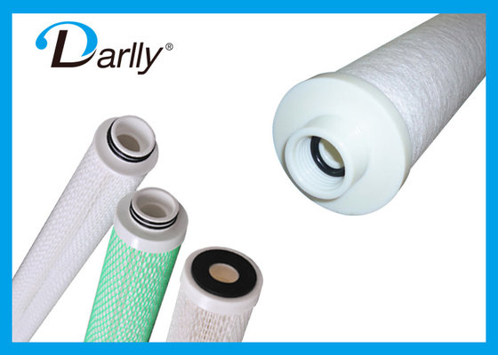 Spun polypropylene melt blown filter for drinking water treatment