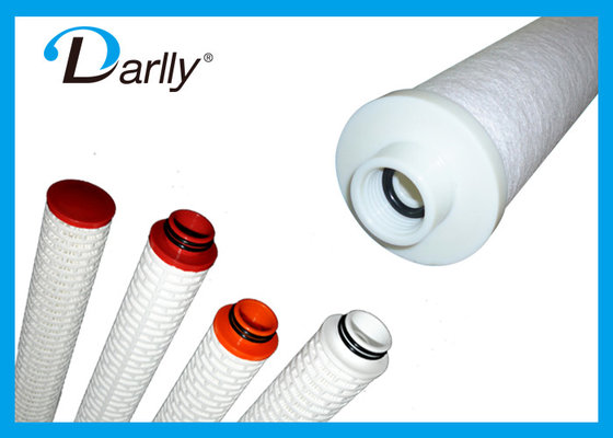 White PP Sediment Filter Cartridge Melt Blown Filter Viton Gaskets