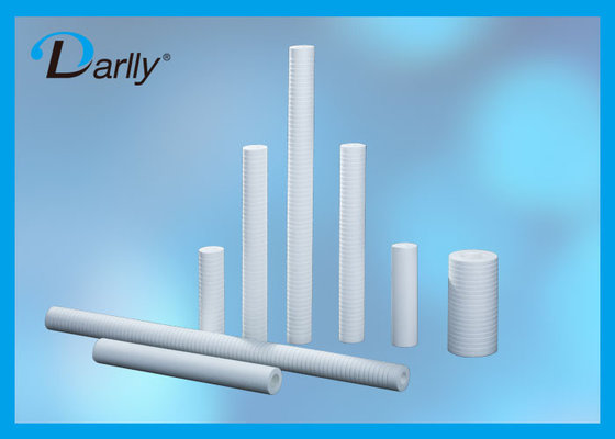 Pp Spun Filter Cartridge Water Treatment Filters Parts 2.0 Bar At 21°C