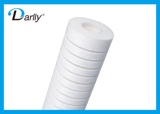 White sediment melt blown cartridge filters 1 micron polypropylene