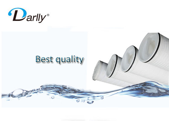 Industrial PP Pleated 20 inch Water High Flow Filter Cartridges for Pall Ultipleat