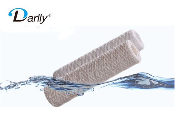 10 Inch Cotton String Wound Filter Big Blue Filter Cartridge 5 Micron 10 Miron