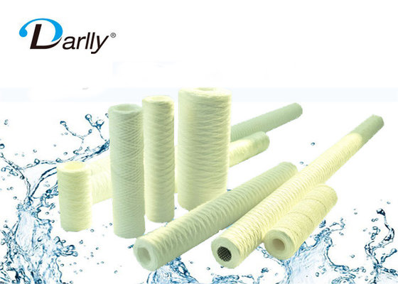 Water Cleaning 1778mm String Wound Filter Cartridges Darlly Filter Equipment
