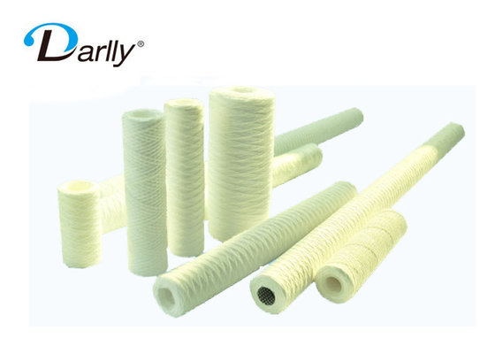40 Inch PP Cotton String Wound Filter , 100 Micron Water Filter Cartridge