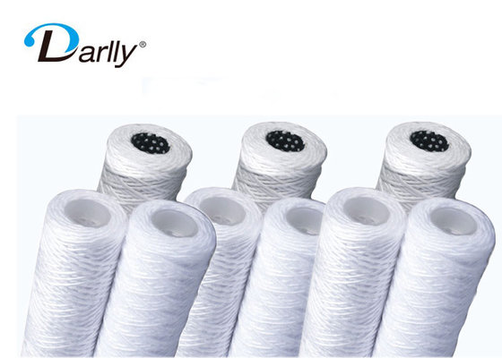 50" FDA Polypropylene String Wound Filter Cartridges For Water Treatment