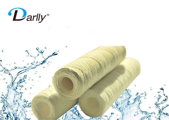 10 Inch Big Blue PP Yarn String Wound Filter Cartridge For Food Industry