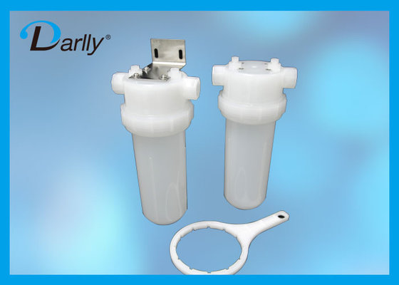 White PP Polypropylene Filter Housing with 10” 222 Type O Rings