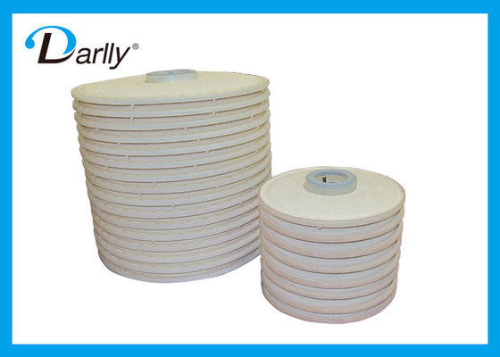 Washbacked Water Filter Depth Wine Filter Cartridge For Filtration After Stabilization