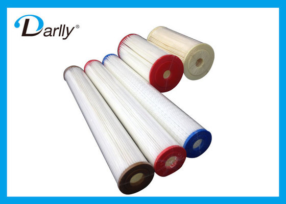 Darlly Filtration 1um PP Pleated Filter Cartridge For Food And Beverage