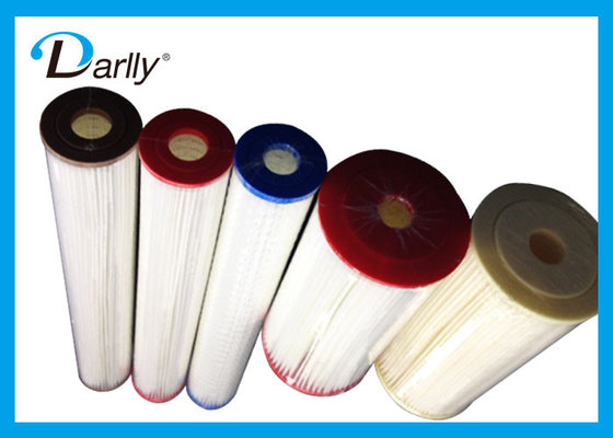 20um Disposable Pleated Filter Cartridge For Industrial Water And Plating Liquid