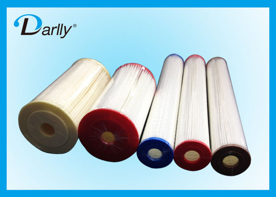 Pleated Membrane Cartridge Filter Big Blue Cartridges Cellulose ISO9001