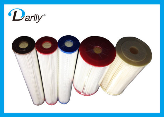 Darlly Filtration 1um PP Pleated Filter Cartridge For Food And Beverage
