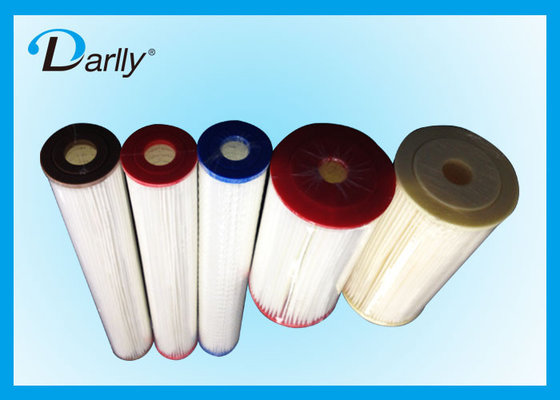 Pleated Membrane Cartridge Filter Big Blue Cartridges Cellulose ISO9001