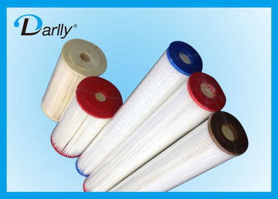 5 Micron Disposable Standard Pleated Filter Cartridge For Chemical Industry
