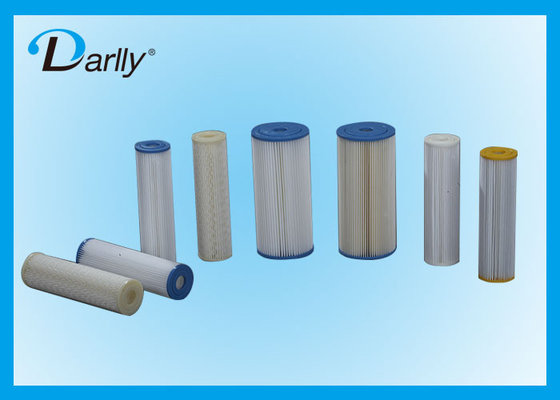 10'' PP Disposable Pleated Filter Cartridge For Acid Base Liquid In Chemical