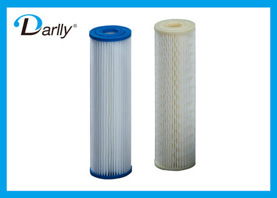 PP Pleated Disposable Filter Cartridge 10 Micron Water Filtration Cartridge