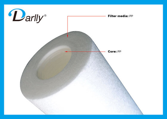 Polypropylene PP Melt Blown Filter Cartridge Element For Water Treatment