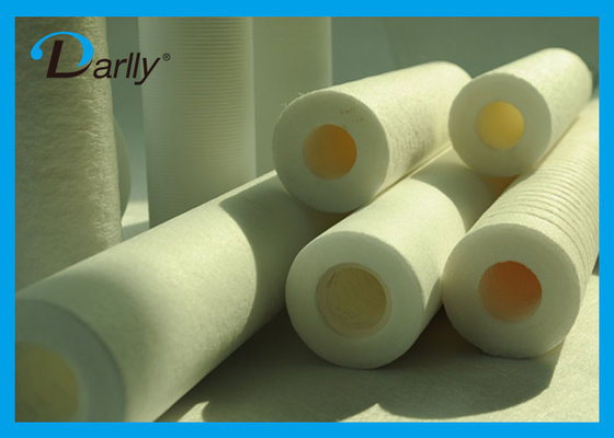 10 Inch Water Filter Cartridges Melt Blown Filter for Water Purifier , White