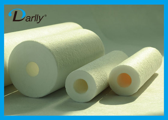 Sediment Tight Melt Blown Filter PP Spun Filter Cartridge 1 µm - 150 µm