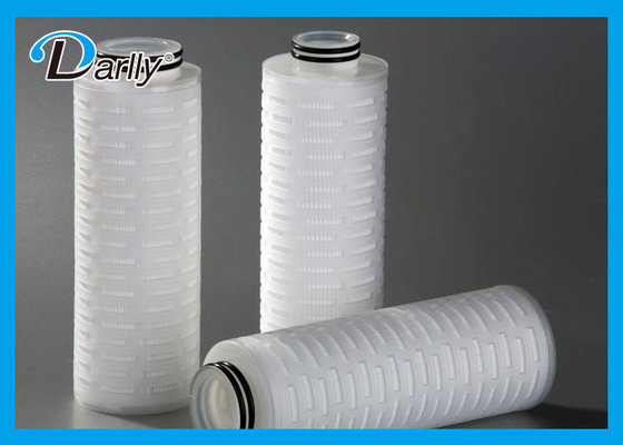 0.22 Stainless Steel Micron Filter Cartridge Non - Fiber Releasing For Food Beverage