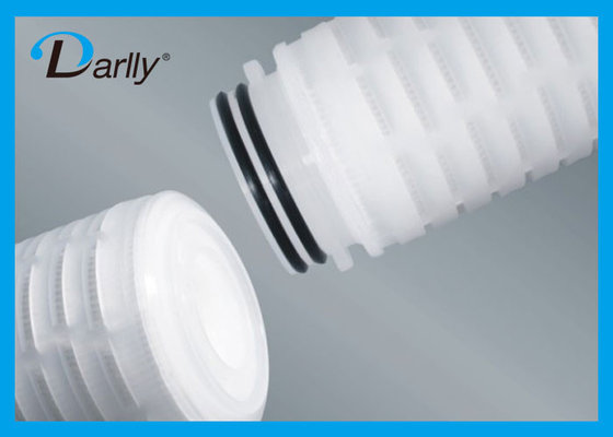 30 inch PP Pleated Filter Cartridge 1 Micron Water Filter Replacement Cartridges