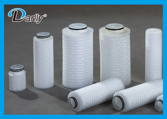 DLQF Series Micron High Flow Filter Cartridges ISO9001 FDA Standard Long Service Life