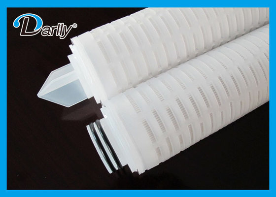 best micro membrane pleated PP water filtration filter cartridge