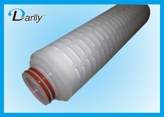 0.45 Micron Filter Cartridge 0.2 Micron Water Filter Cartridges For Chemical Industry