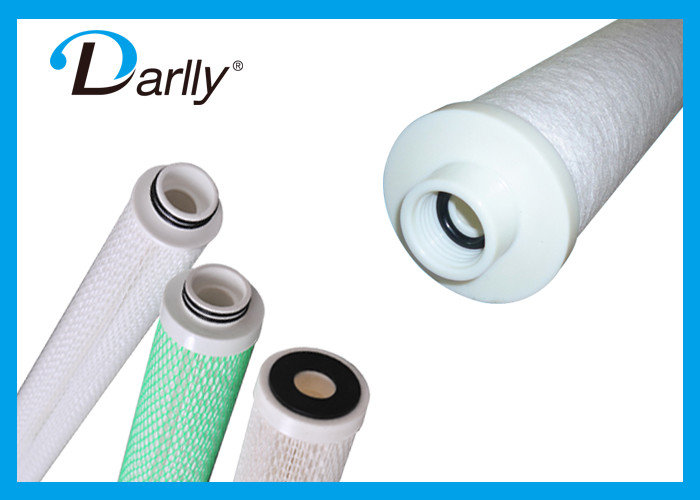Spun polypropylene melt blown filter for drinking water treatment