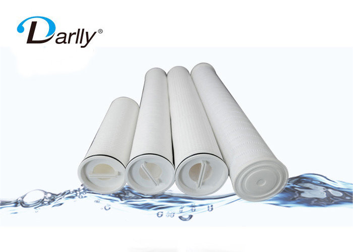 Eco Friendly PP Industrial Cartridge Filters 120µm High Filtration Efficiency