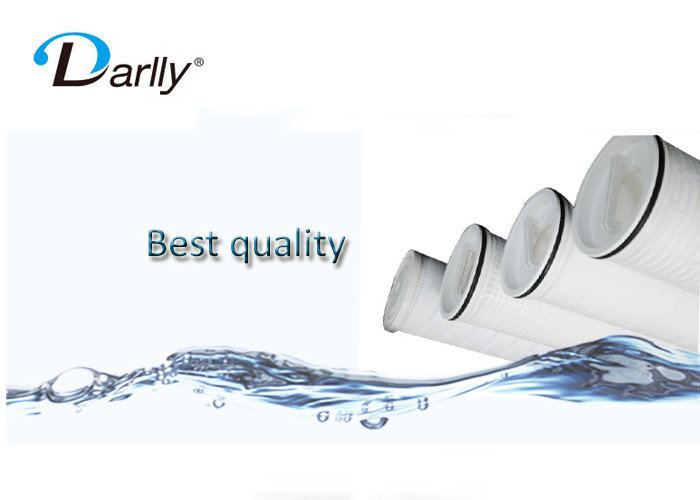 Industrial PP Pleated 20 inch Water High Flow Filter Cartridges for Pall Ultipleat