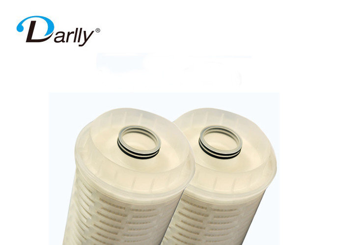 Custom 50 Micron Water Filter High Flow Filter Cartridges For Power Plant