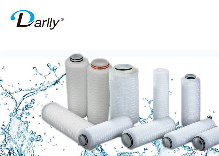 4μm PP Pleated Filter Cartridge Micro Filtration Water Filter High Performance