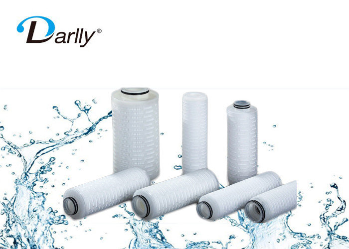 Darlly 10μm Polypropylene Water Filter Cartridge For Liquid Filtration