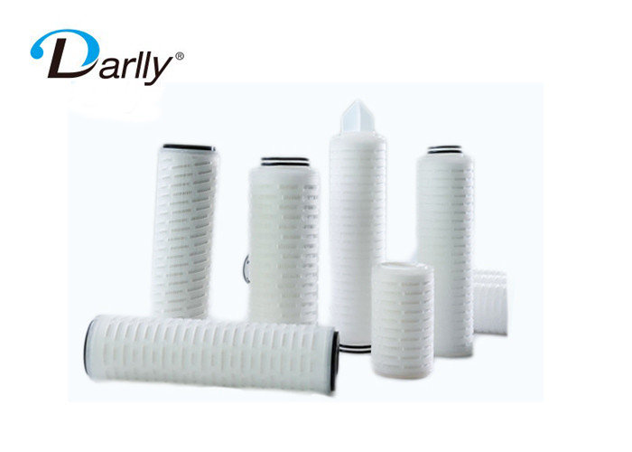 Pleated 10 Micron Polypropylene Filter Cartridge Water Purifier OEM ODM