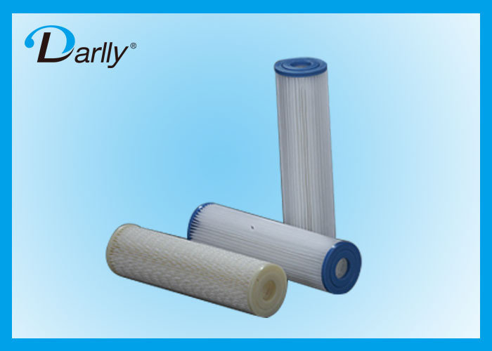 10'' PP Disposable Pleated Filter Cartridge For Acid Base Liquid In Chemical
