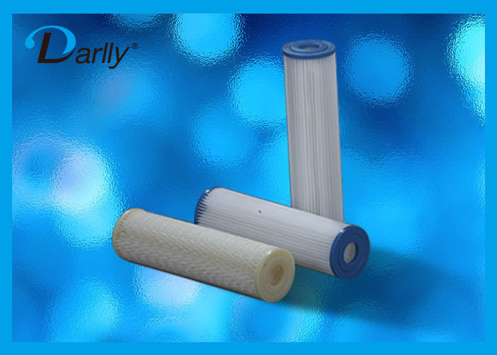 Durable Pleated Membrane Cartridge For Big Blue Filter Water Cleaning