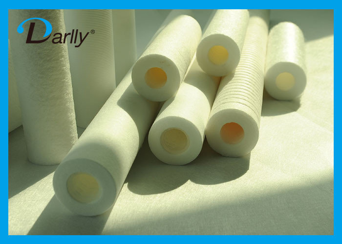 Custom Pure Water Filter Polypropylene Filter Cartridge Wide Chemical Compatibility