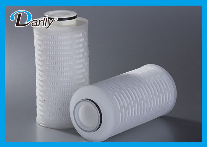 0.22 Stainless Steel Micron Filter Cartridge Non - Fiber Releasing For Food Beverage