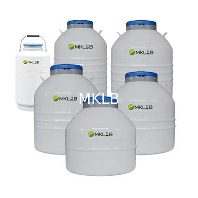 Wide neck laboratory series liquid nitrogen tank
