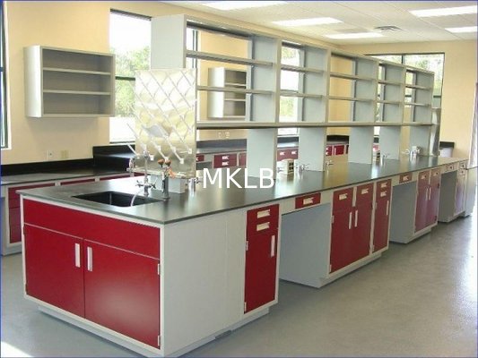 All Steel Lab Bench(Sidelined & Central)