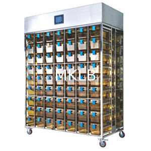 GCA126 Cages Bottle inside high-density touch screen mouse IVC