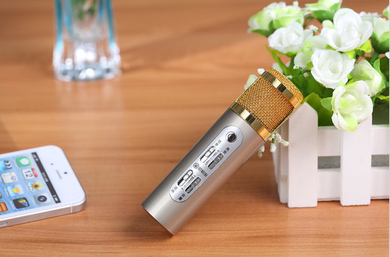 Tablet / Ipad / Ipod Smartphone Recording Microphone Of Zinc alloy body