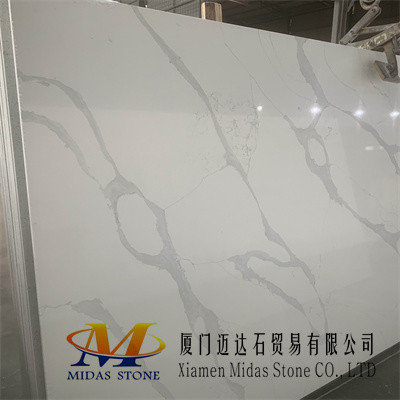 China Calacatta Quartz Stone Slabs