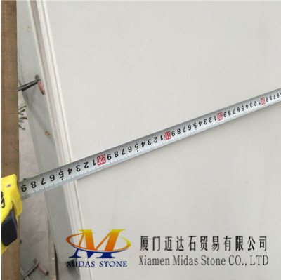 China Pure White Quartz Stone Slabs