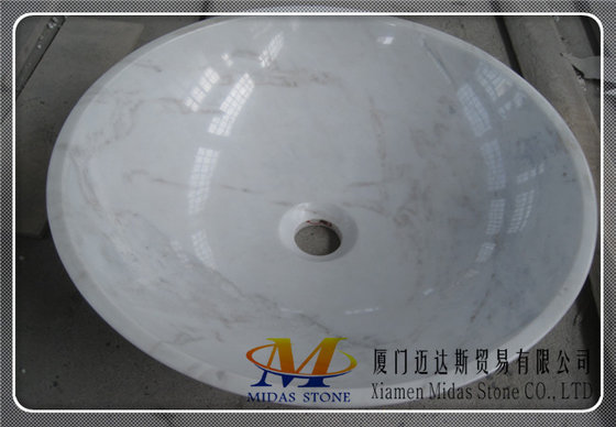China White Marble Sinks