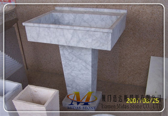 China White Marble Sinks