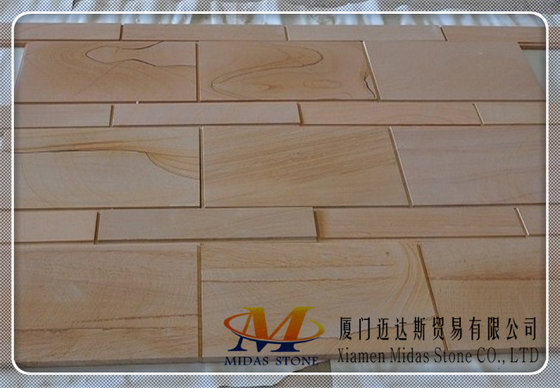 Yellow Sandstone Tiles/ China Yellow Sandstone Slabs
